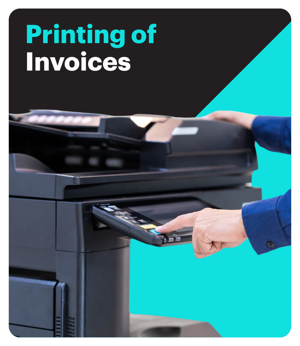 Printing of Invoices – Taxumo Partner Services