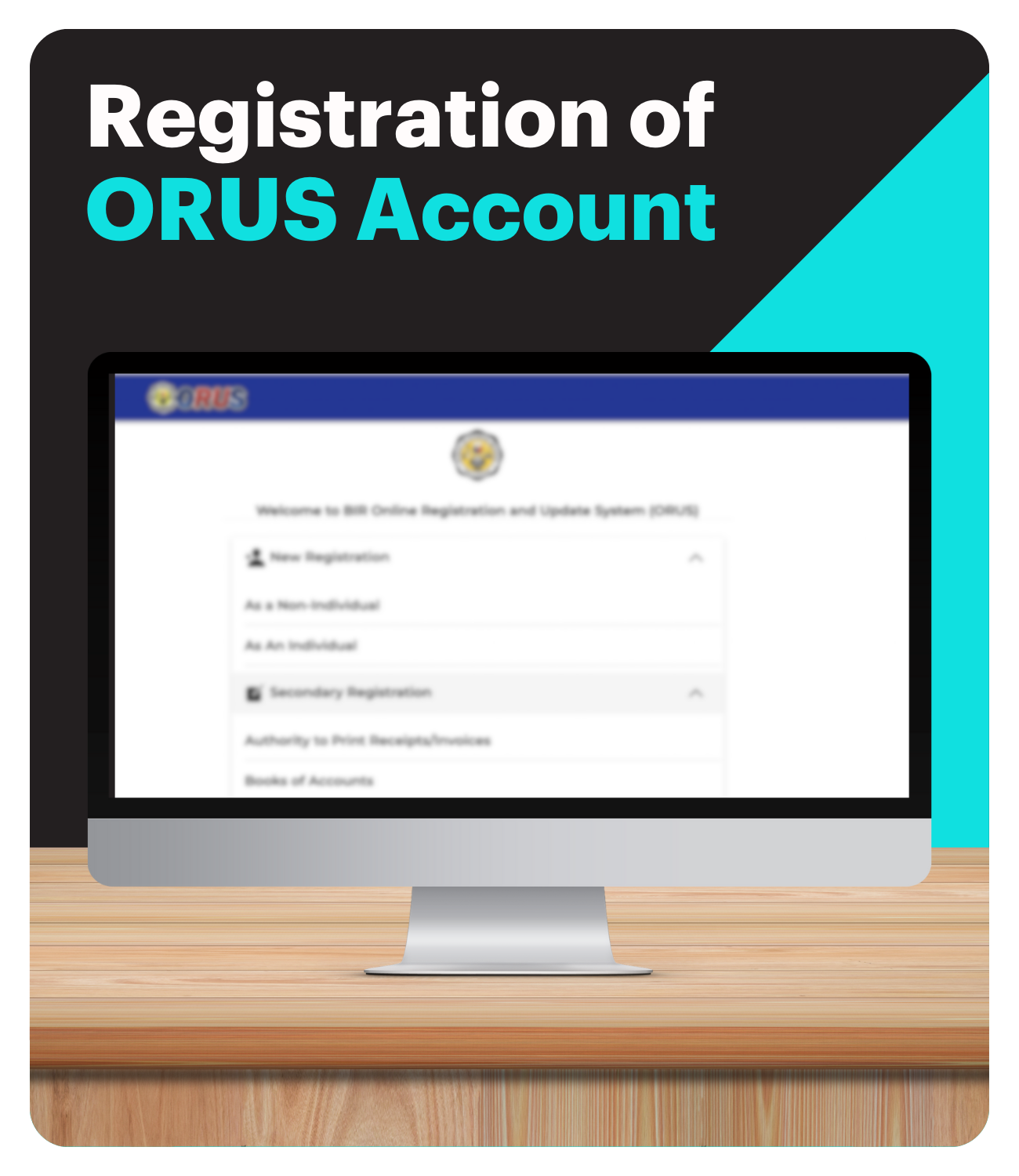 BIR ORUS Account Registration – Taxumo Partner Services
