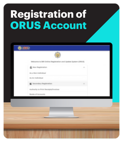 BIR ORUS Account Registration – Taxumo Partner Services