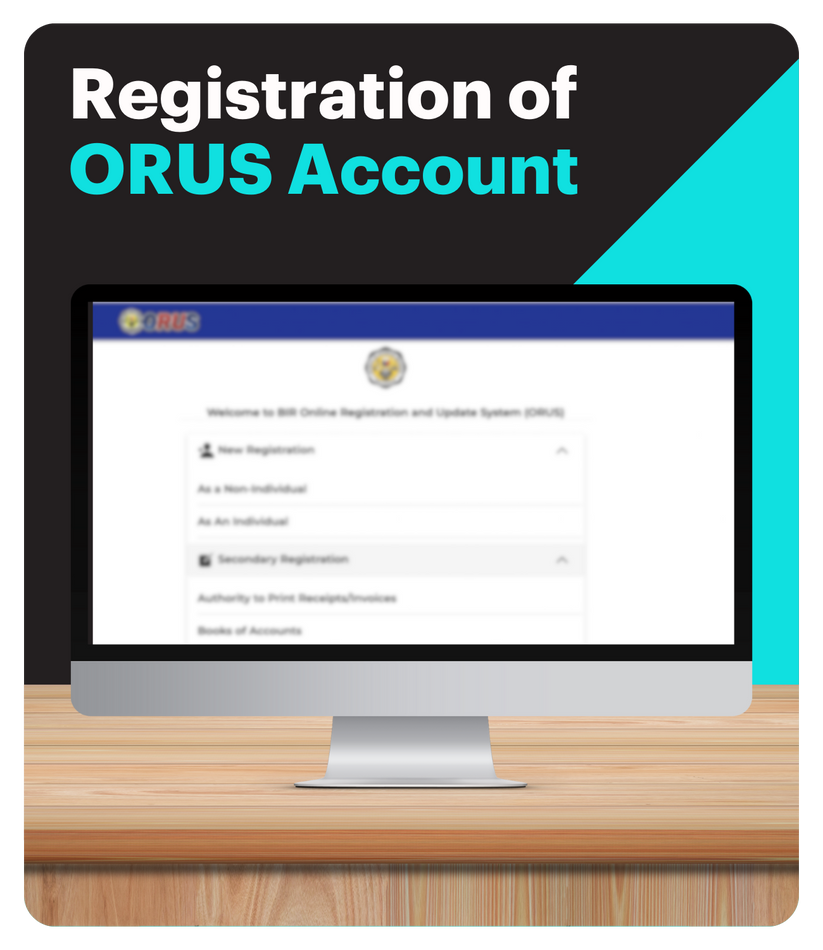 BIR ORUS Account Registration – Taxumo Partner Services
